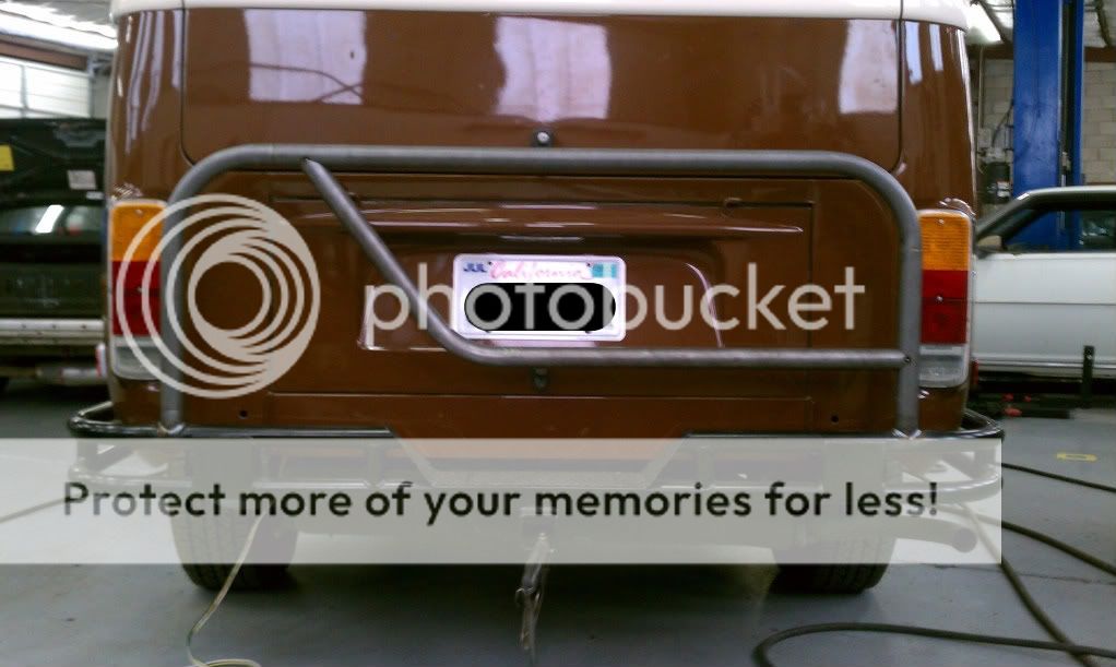 TheSamba.com :: Bay Window Bus - View topic - Custom Tube Bumpers with ...