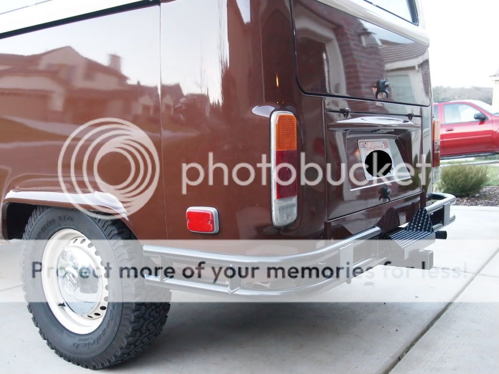 TheSamba.com :: Bay Window Bus - View topic - Custom Tube Bumpers with ...